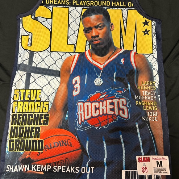 Mitchell & Ness | Shirts | Mens Slam Magazine Steve Francis Jersey ...